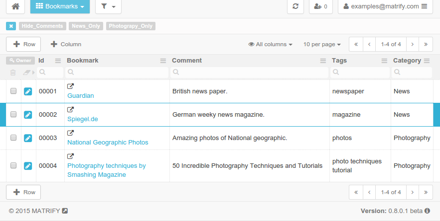 Bookmark Management Solution